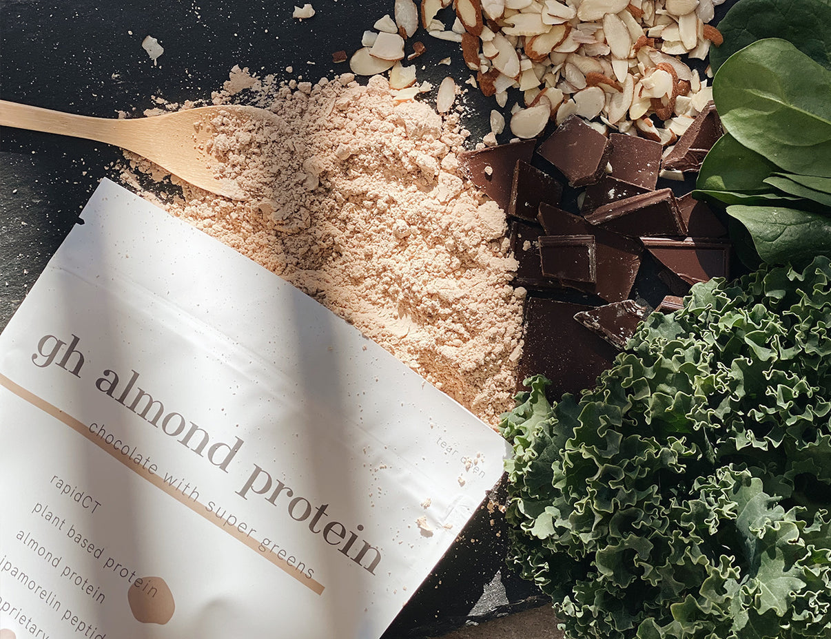 GH Almond Protein with Super Greens – Bioreigns